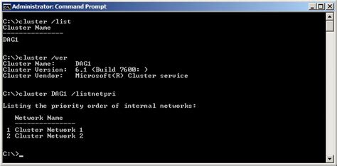 Cluster Command Line In Windows 2008 Icewolf Blog