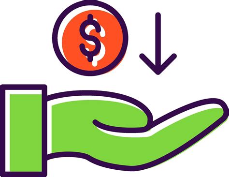Recieve Money Filled Design Icon 44051979 Vector Art At Vecteezy