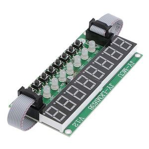 Jual JuaL TM1638 LED Module 8 Digit 8 Push Button Switch 8 Bit Digital Kota Surabaya Indos