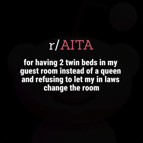 Aitah For Having Two Twin Beds In My Guest Room Instead Of A Queen And