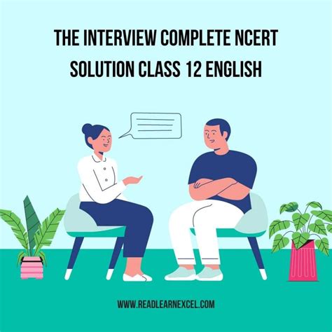 The Interview Mcqs Questions And Answers Class 12 English
