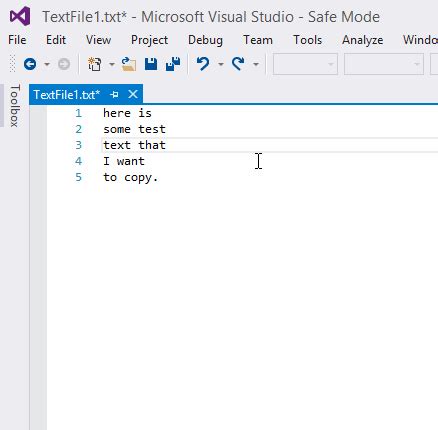 Copy Paste Line In Visual Studio Seems Broken Stack Overflow