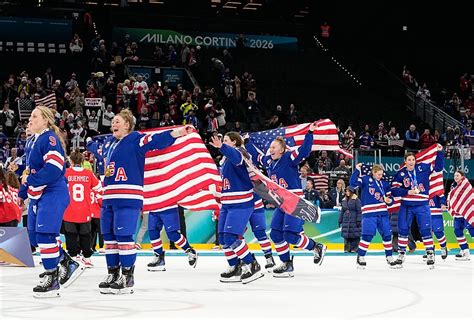 Usa Vs Canada Womens Ice Hockey Final Milan Cortina 2026 Megan