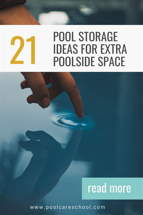 Pool Storage Ideas For Extra Poolside Space