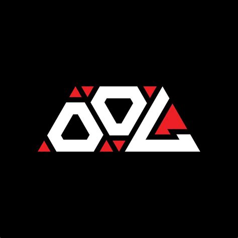 Ool Triangle Letter Logo Design With Triangle Shape Ool Triangle Logo