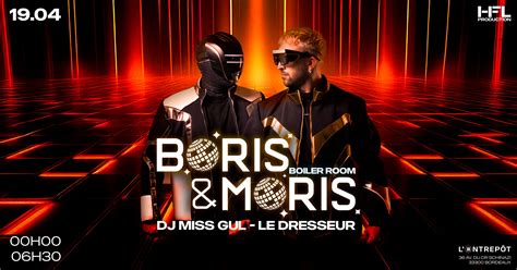 Boris Et Moris Boiler Room W Boris Et Moris Dj Miss Gul Le Dresseur