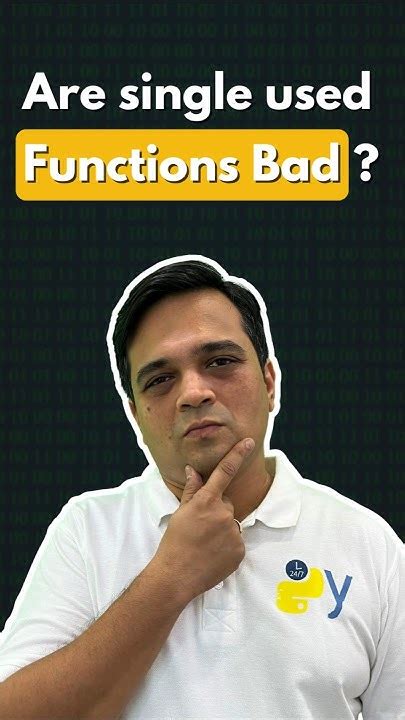 Single Use Functions Functions Coding Programming Engineering Java Python Django