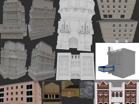 D Model Of Architecture Exterior Done In Blender Upwork