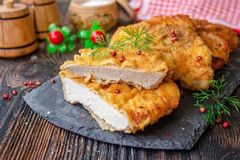 Шницель из свинины на сковороде, пошаговый рецепт с фото