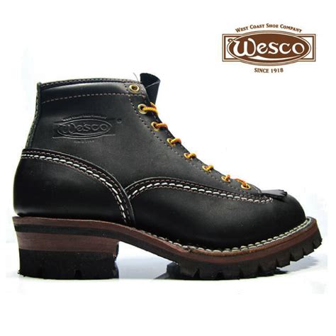 【楽天市場】ウェスコ Wesco ジョブマスター ブラック Wesco Jobmaster Black Bk106100 6インチ 【送料無料