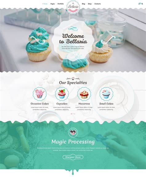 Bellaria Html Template By Creativews On Dribbble