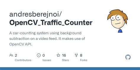 Github Andresberejnoiopencvtrafficcounter A Car Counting System