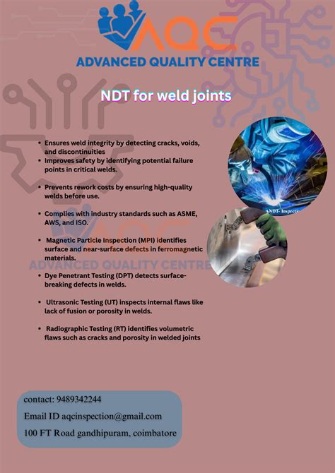 why non destructive testing ndt of raw materials matters aqc inspection