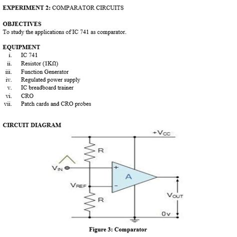 window comparator circuit using ic 741 circuit diagram