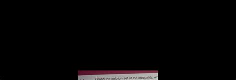 Answered Graph The Solution Set Of The Inequality Wh Kunduz