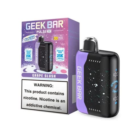 Geek Bar Pulse X Slush Edition Disposable Vape 820mah 18ml