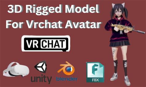 Make 3d Rig Furry Vrchat Vr Character Avatar Model By Expertayomikun Fiverr
