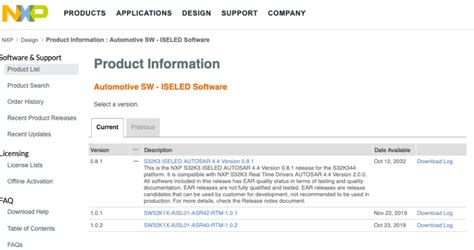 Solved Can Not Download S32k Sdk Iseled Driver Nxp Community
