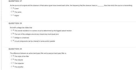 Solved QUESTION As The Source Of A Signal And The Chegg