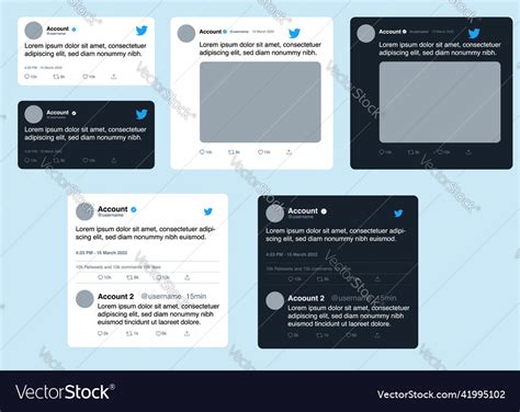 Twitter Tweet Template