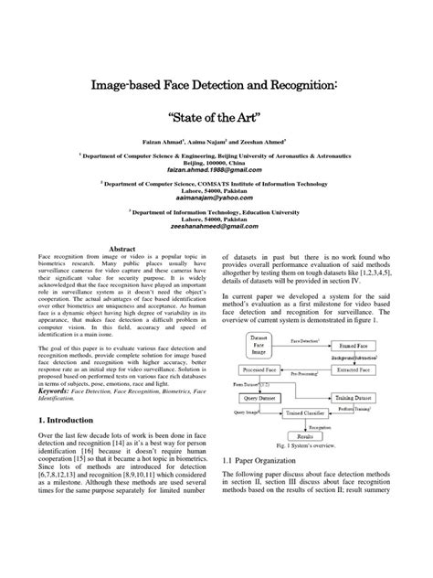 image based face detection and recognition state of the art pdf support vector machine