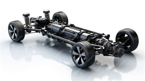 premium photo car chassis with engine image of car chassis with