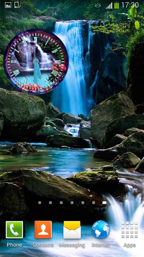 Waterfall Clock Widget Apk For Android Download