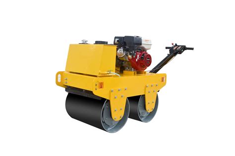 Hts600 Walking Behind Double Wheel Vibratory Road Roller Mini Road
