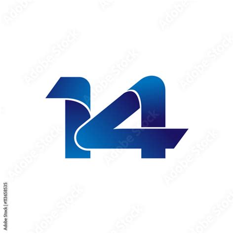 Number 14 Logo