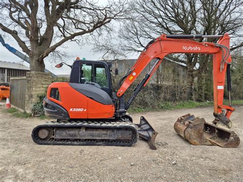 Kubota Kx080 4a Excavator Bruce Atfield