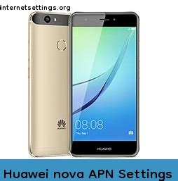 Huawei Nova Apn Settings G G G Lte Volte Internet Setting