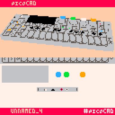 First Week Trying To Learn Pico Cad From Most Recent To Very First One I Did R Picocad