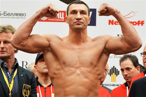 Wladimir Klitschko Weigh In