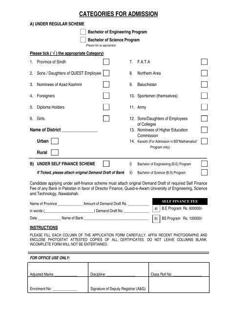 Pdf Format Quaid E Awam University Of Engineering Science