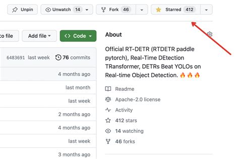 `star rtdetr to follow the updates` · issue 94 · lyuwenyu rt detr · github