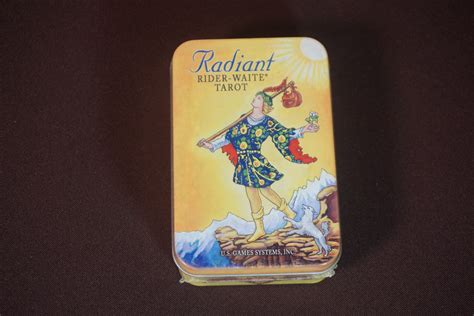 Radiant Rider Waite Tarot Cards In A Tin