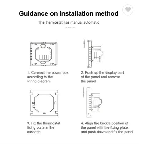 지능형 그래피티 와이파이 온도 조절기 원격 제어 전기 난방 스위치 바닥 난방 음성 온도 제어 패널 자동화