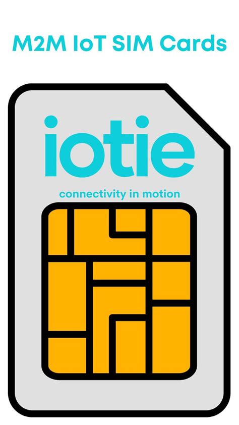 IoT SIM Pro Iotie Connectivity In Motion