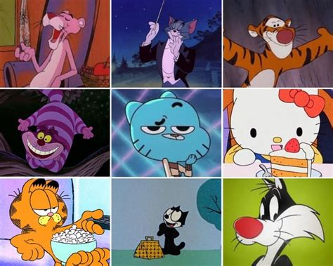 Cat Cartoon Characters