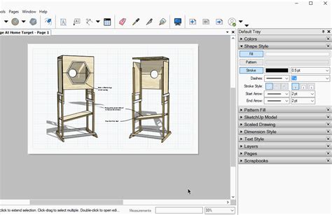 Layout Default Tray Sketchup Sketchup Community