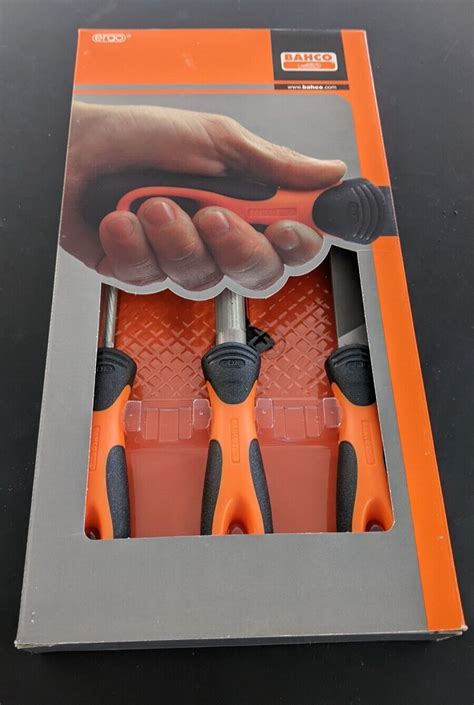 Bahco 3 Pc File Set Flat Round And Half Round 1 473 06 2 2 Mito Supply