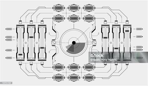 공상 과학 헬멧 조종석 우주선에서 보기 헤드업 디스플레이 요소 앱 및 가상 현실을 위한 템플릿 Ui 기술 배경 미래 Hud 사용자 인터페이스 0명에 대한 스톡 벡터 아트 및