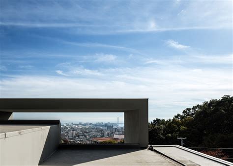 House By Ym Design Office Has Four Layers Of Concrete Frames