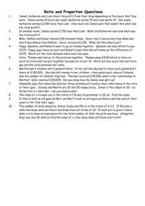 Ratio And Proportion Gcse Higher With Answers Teaching Resources
