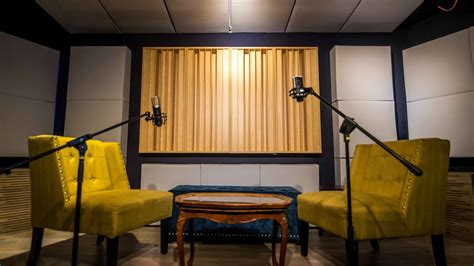 podcast room! | Podcast studio, Home studio setup, Recording studio home
