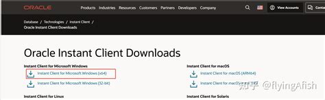 Python连接oracle Windowslinux双版本 知乎