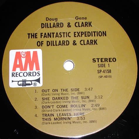 Dillard Doug And Gene Clark The Fantastic Expedition Of Dillard And Clark