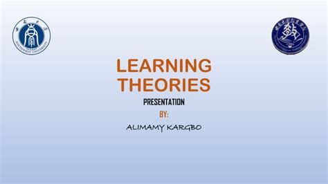 Learning Theories Information Processing Theory Pptx