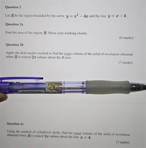 solved question 2let r ﻿be the region bounded by the curve