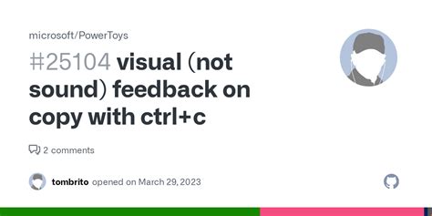 Visual Not Sound Feedback On Copy With Ctrlc · Issue 25104